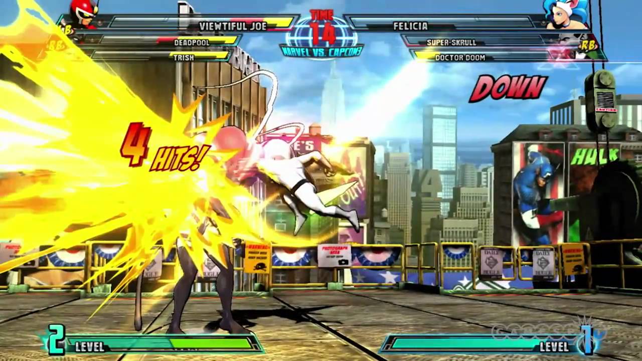 Marvel vs. Capcom 3: Fate of Two Worlds - Viewtiful Joe is not Charmed ...