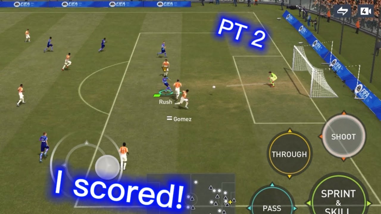 Playing FIFA Mobile with MONI GAMING Part 2! - YouTube