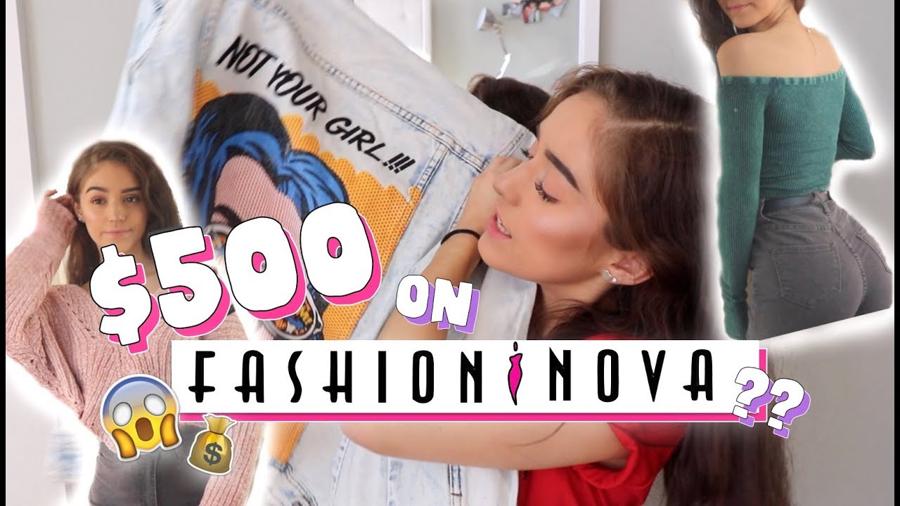 $500 ON FASHIONNOVA?! | TRY ON HAUL - YouTube