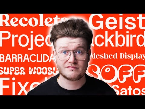 10 MIND BLOWING FREE Fonts For Designers 🤯