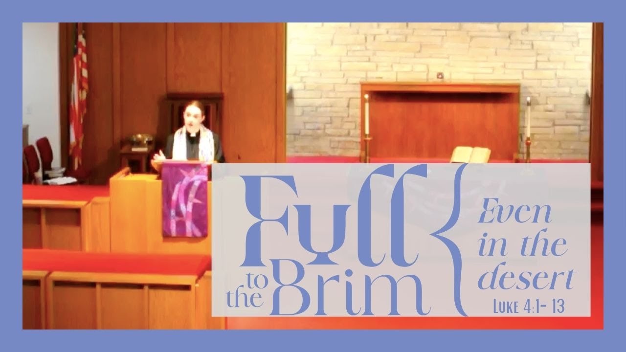 Luke 4:1-13 sermon, "Even in the Desert" - YouTube
