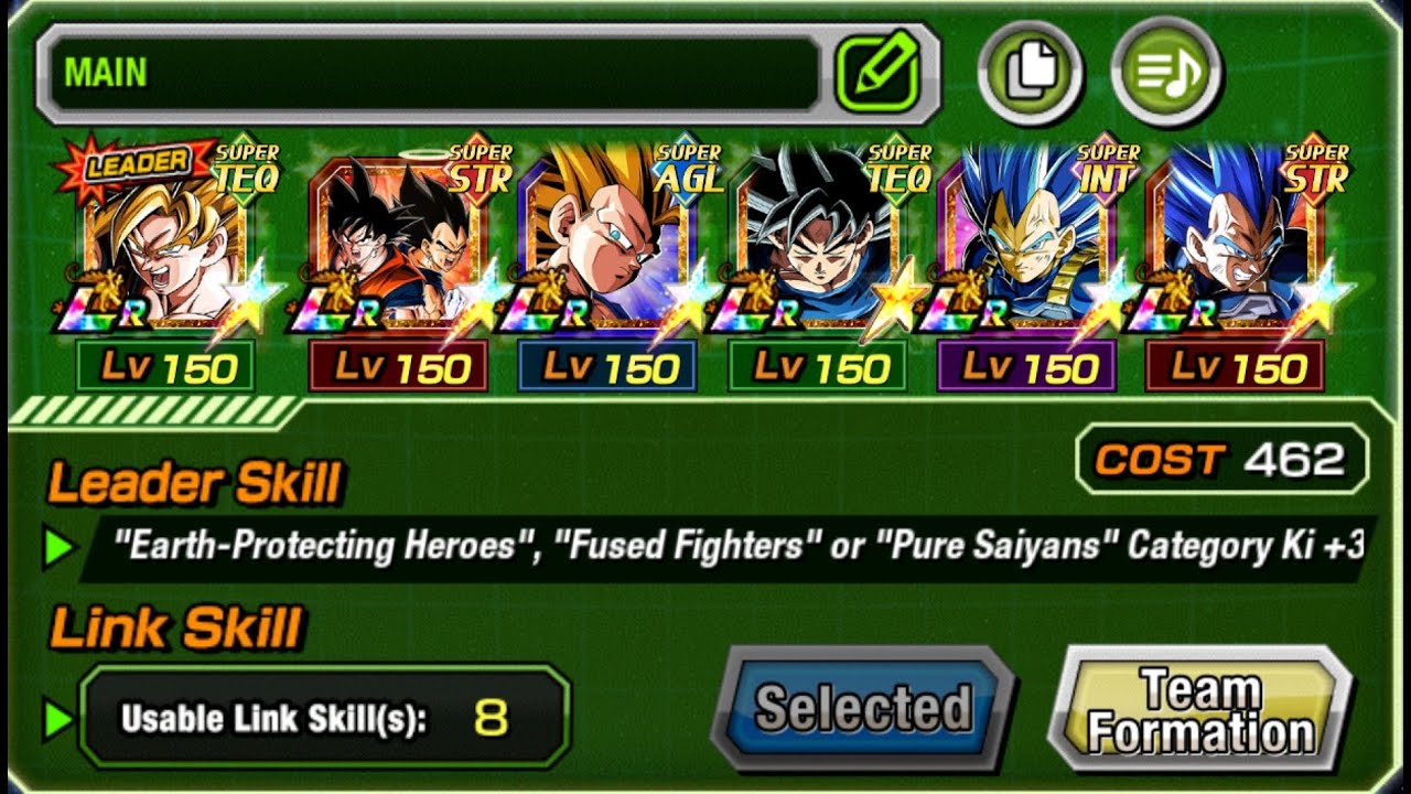 10th ANNIVERSARY TEAM VS RED ZONE VEGETA'S STORY EDITION! - YouTube