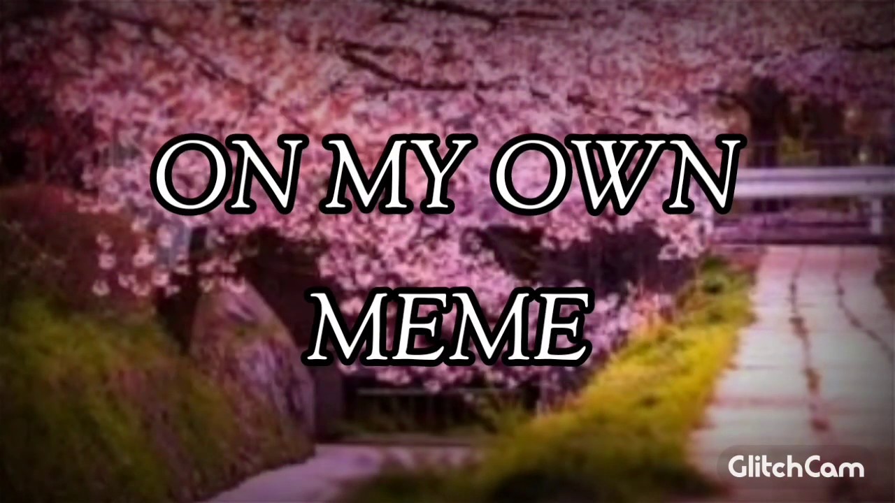 ON MY OWN [MEME] - YouTube
