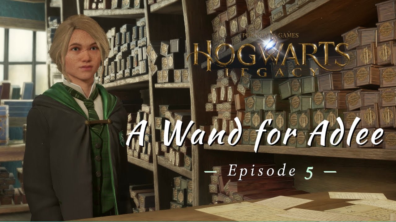 Hogwarts Legacy: A Wand for Adlee | Hogwarts Legacy Let's Play ...
