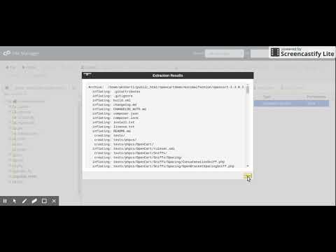 How to upload OpenCart files - YouTube