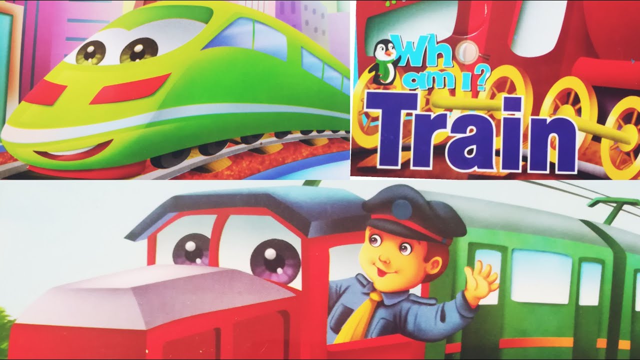 Train | Uses Of Train | Kids Videos | Kids Train | Learn Transports ...