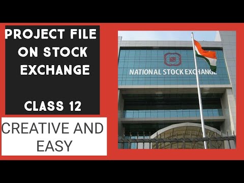 Bst Project file on stock market for class 12 | Must watch - YouTube