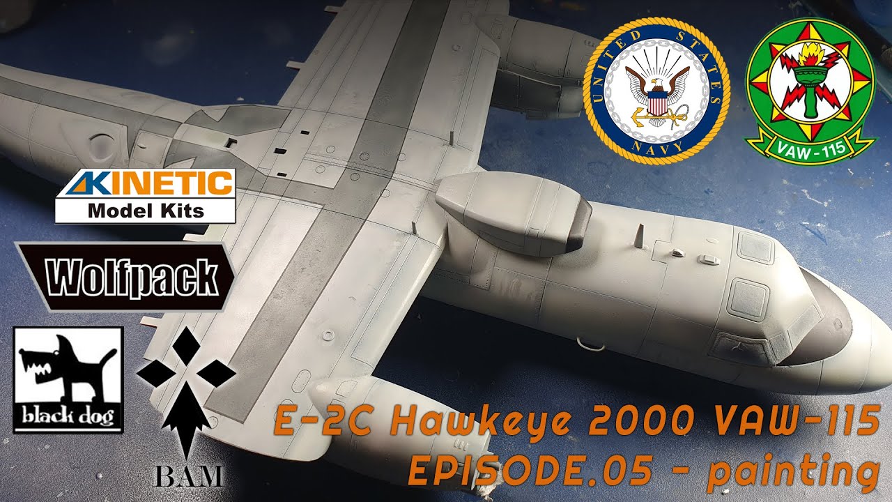 1/48 KINETIC E-2C 2000 Episode.05 - YouTube
