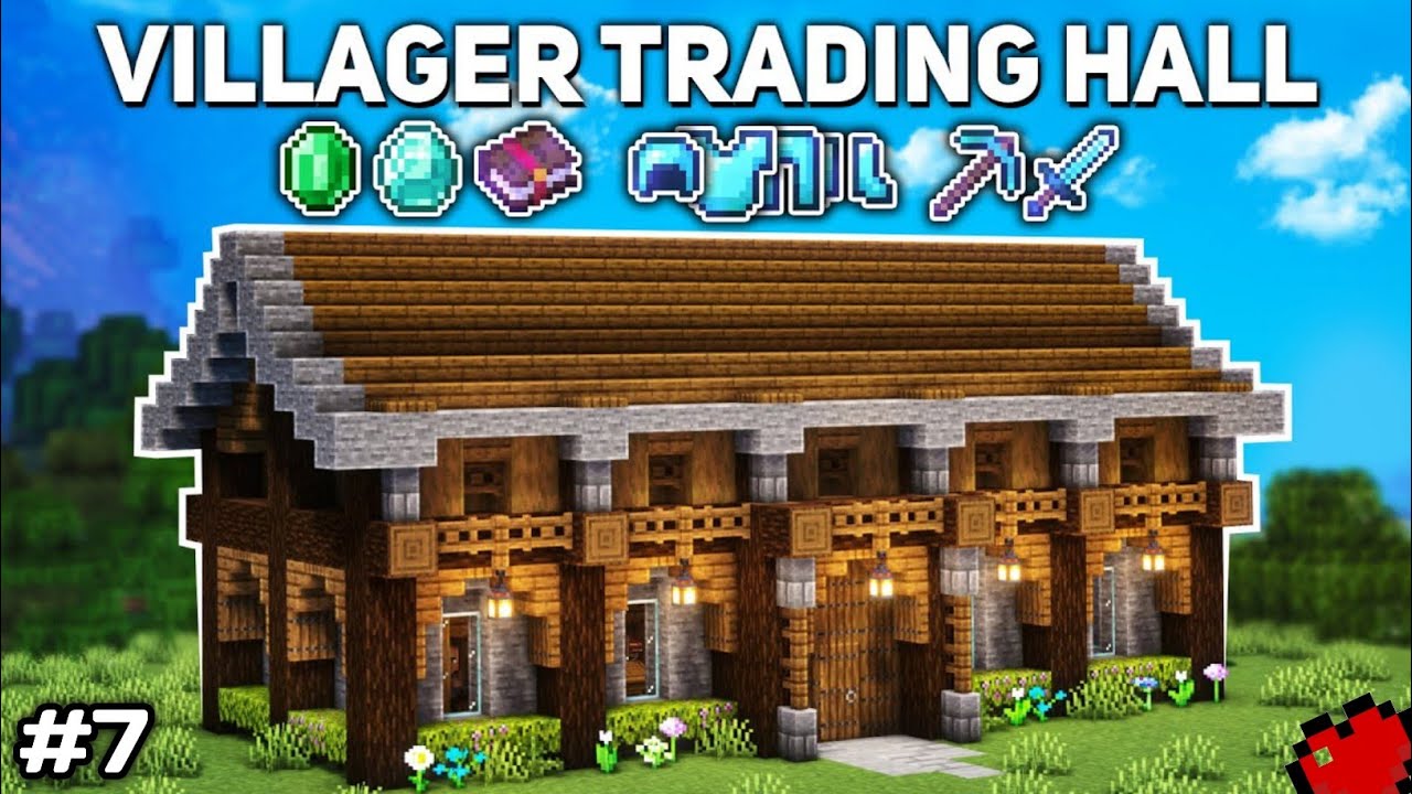 I Built the ULTIMATE Villager Trading Hall! - YouTube