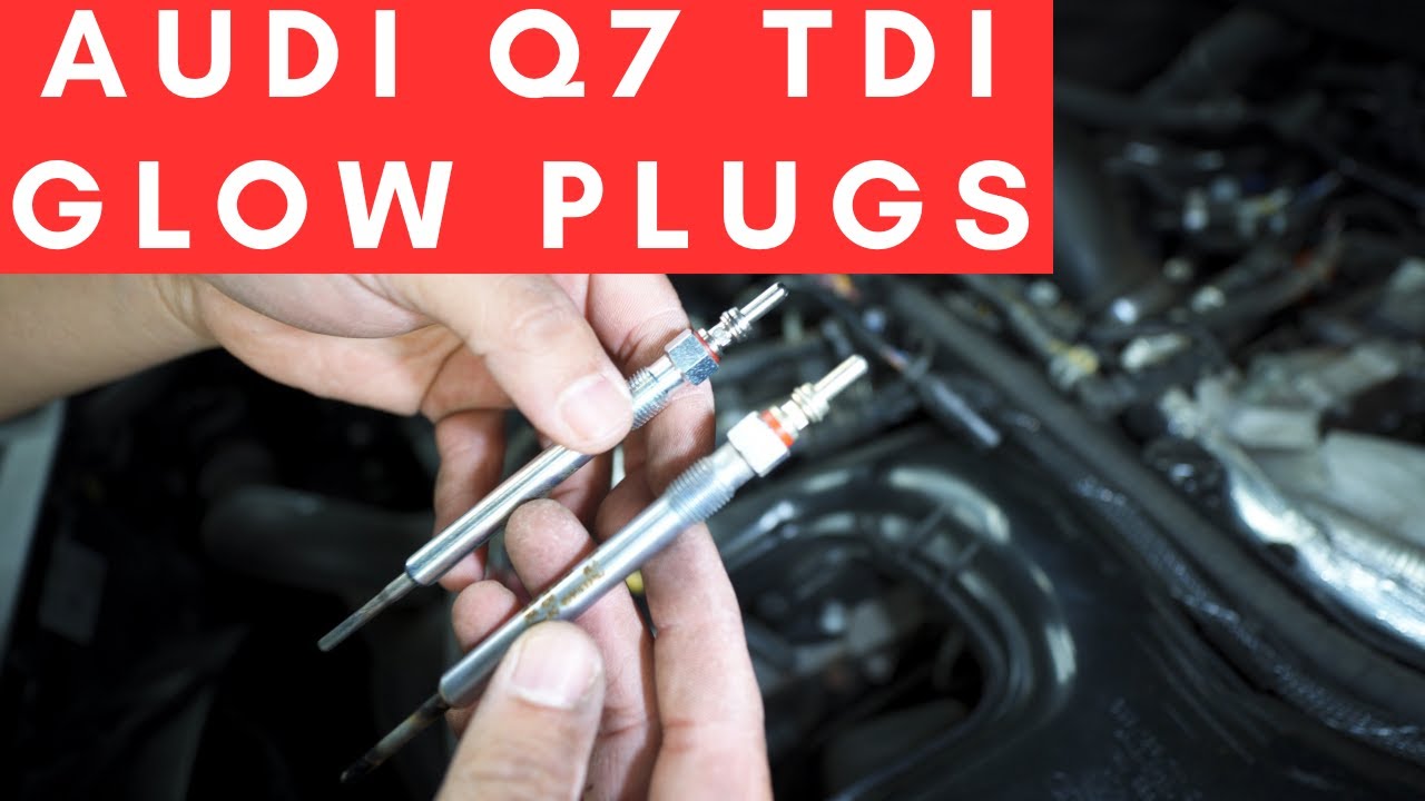 2013 - 2015 Audi Q7 TDI Glow Plug Install - YouTube