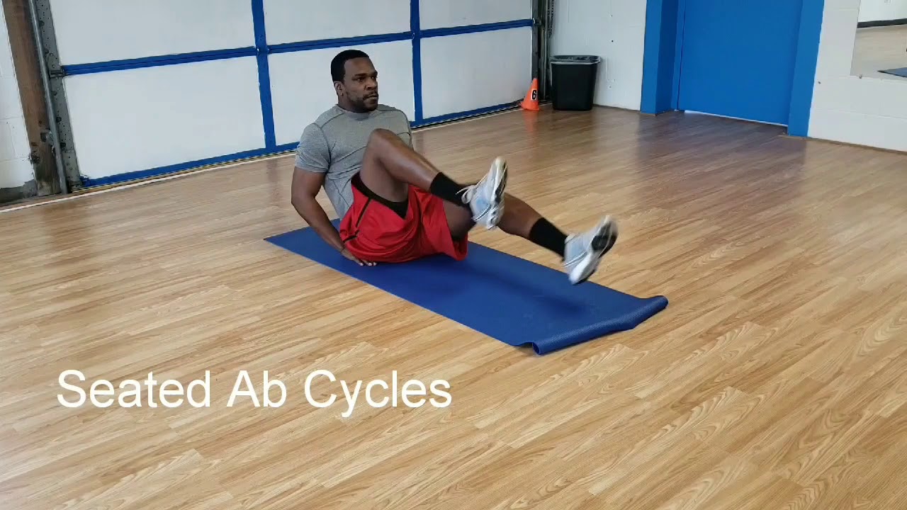 Seated Ab Cycles | The 1 Fitness & Performance - YouTube