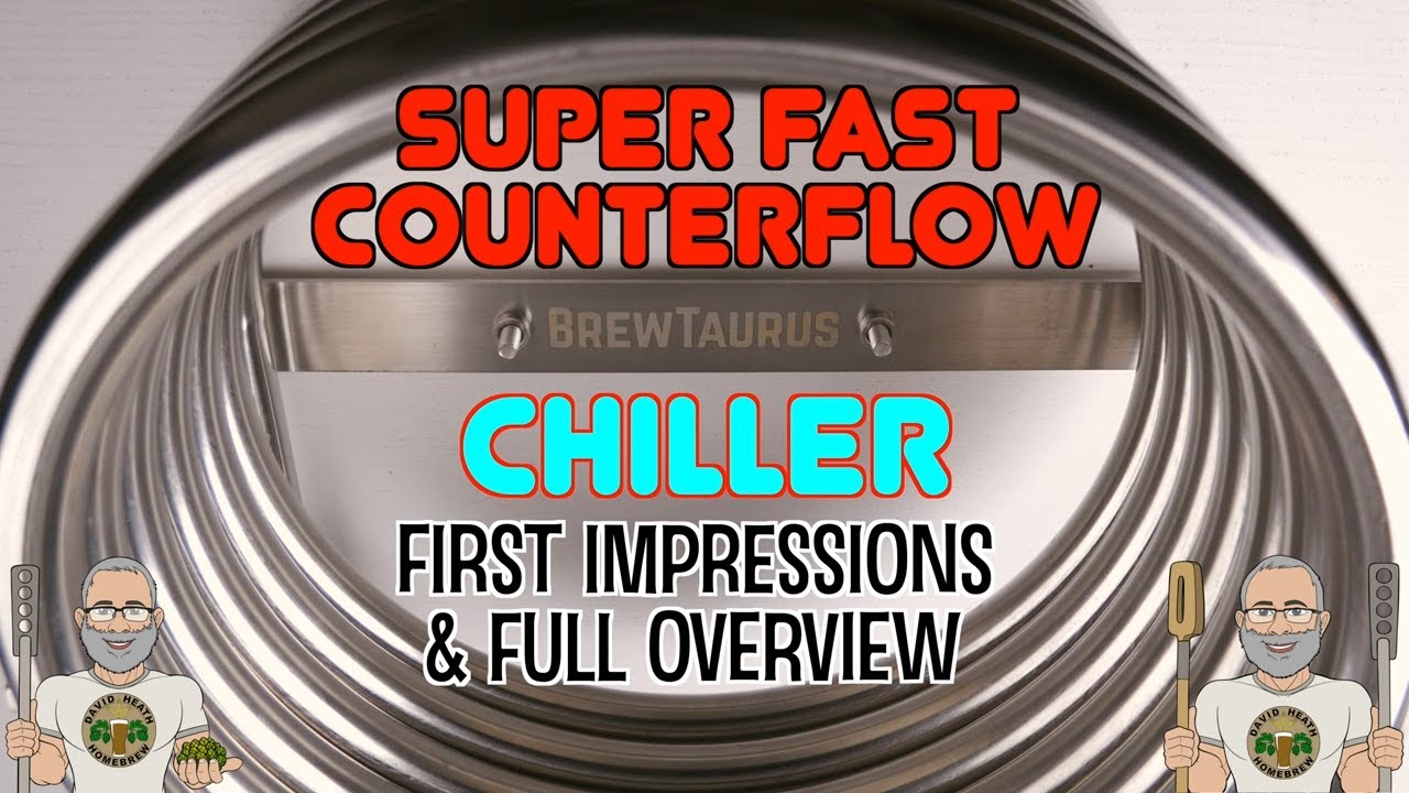 BrewTaurus Counterflow Chiller For HomeBrewing - YouTube