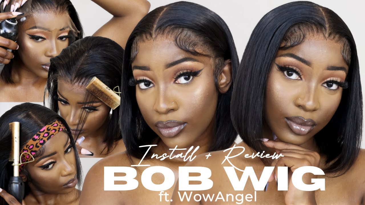 BOB WIG INSTALL & REVIEW | QUICK AND BEGINNER FRIENDLY | FT WOWANGEL ...