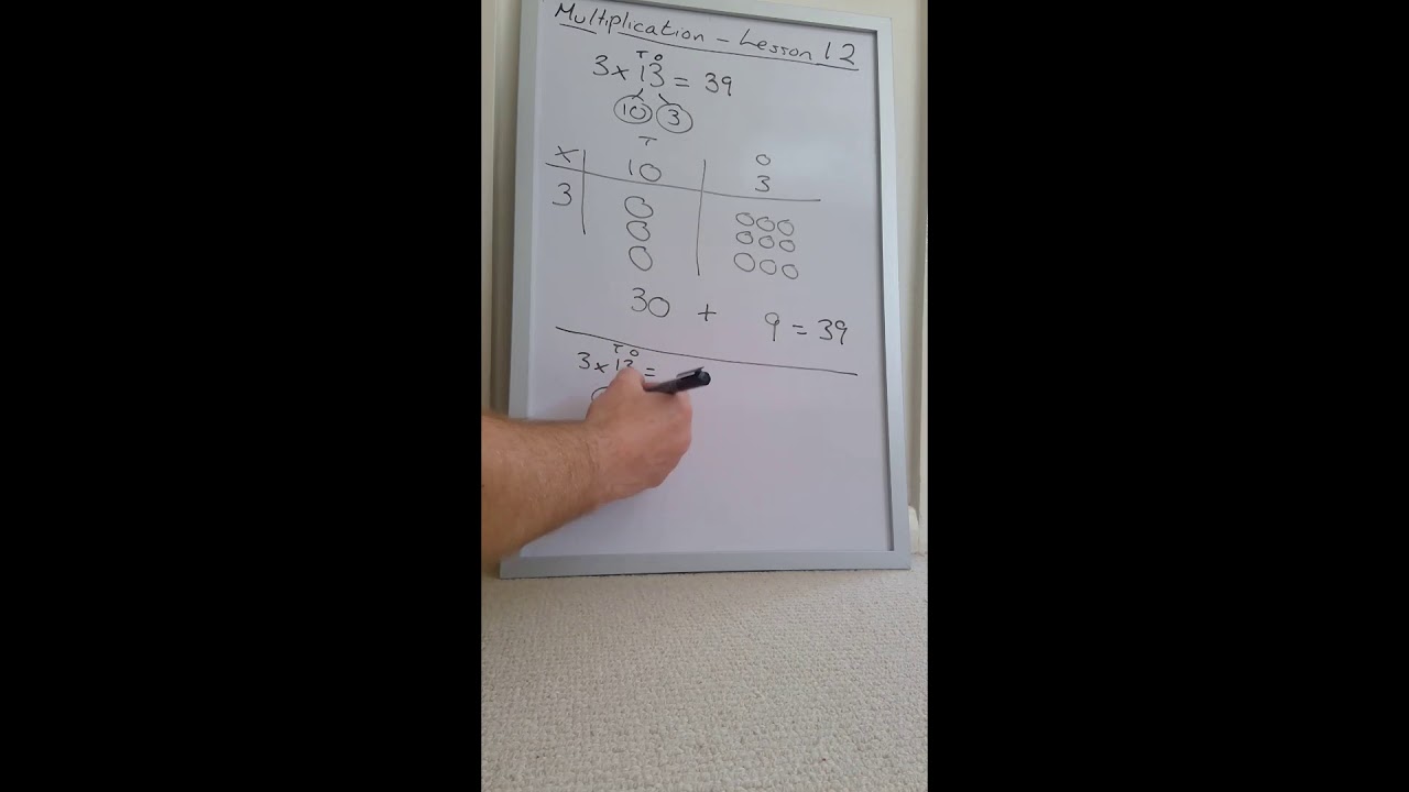 Lesson 12 Multiplication Grid Method - YouTube