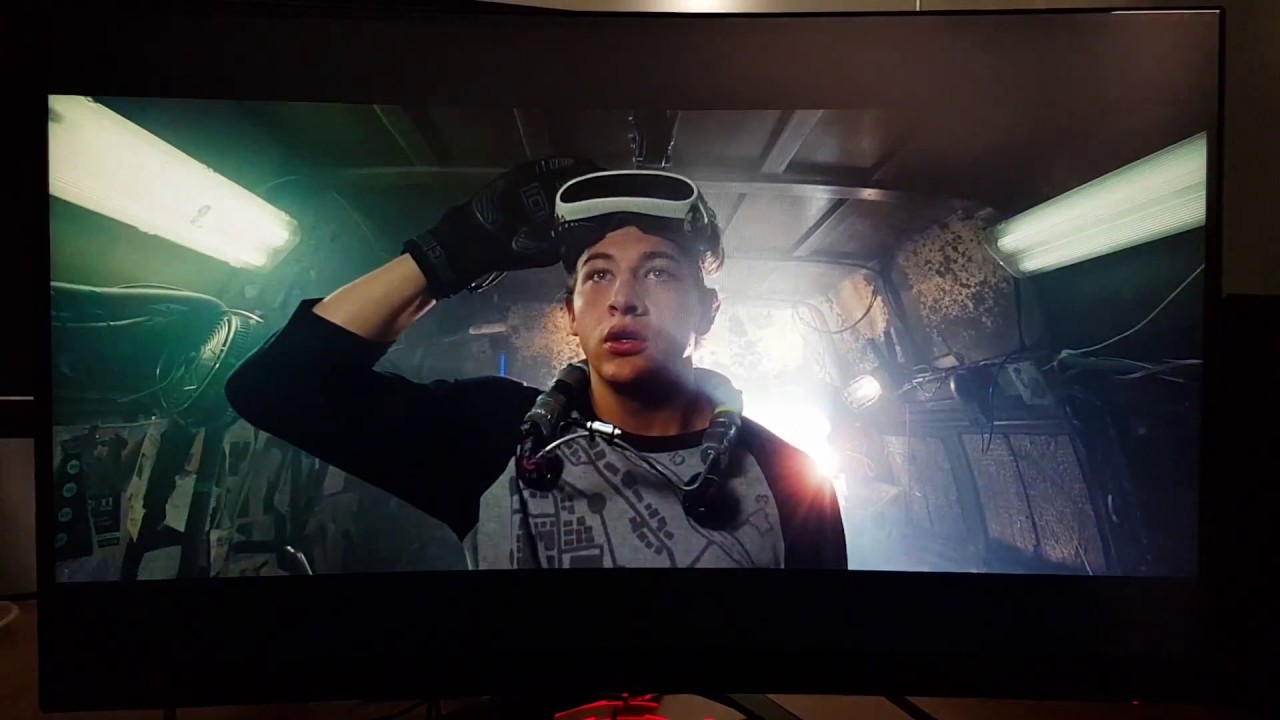 ASUS ROG Swift PG27V LCD test - YouTube