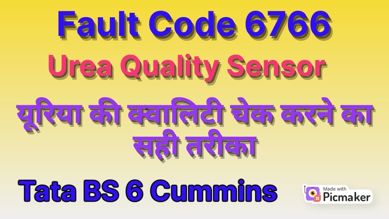 fault code 6766 | diesel exhaust fluid quality sensor | urea quality ...