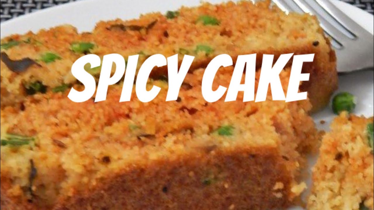 Semolina Spicy Cake | Tasty Spicy Cake Recipe - YouTube