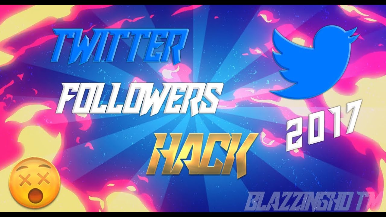 TWITTER FOLLOWERS HACK!! FAST AND FREE! 2017 (WORKING) - YouTube