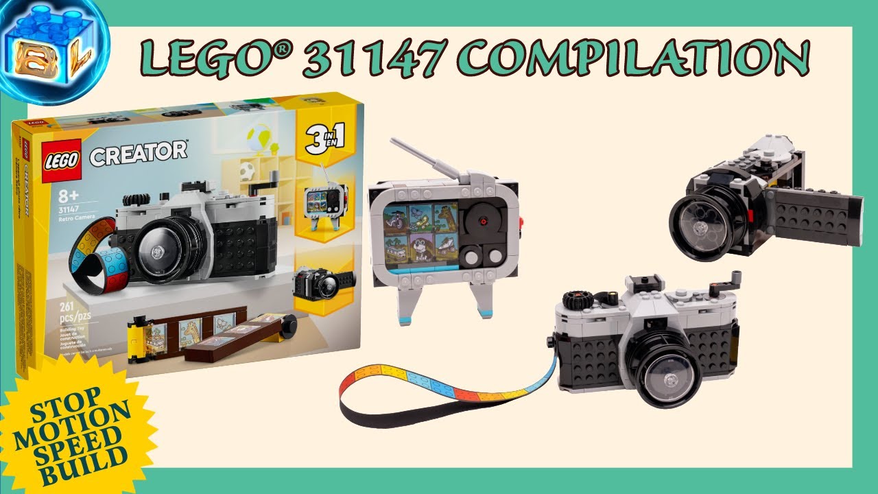 LEGO® 31147 Compilation All Variants Speed Build Stop Motion - YouTube