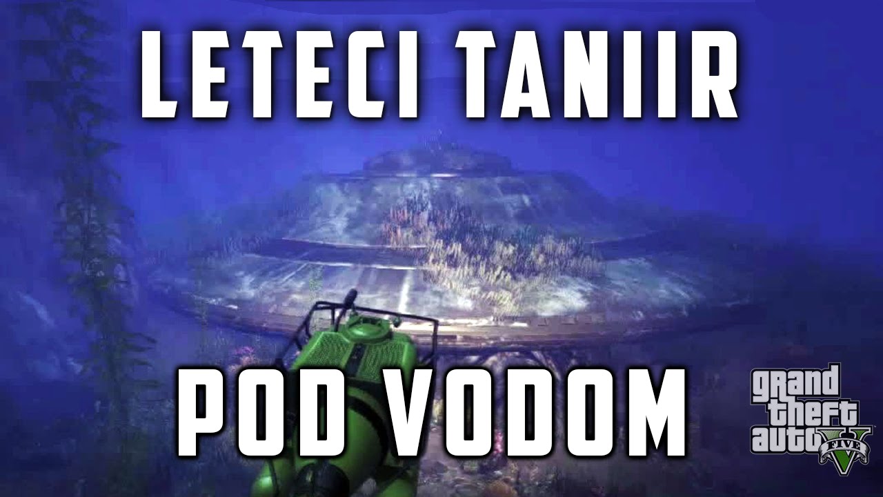 LETECI TANJIR POD VODOM! - MISTERIJE U GTA V EP.3 - YouTube