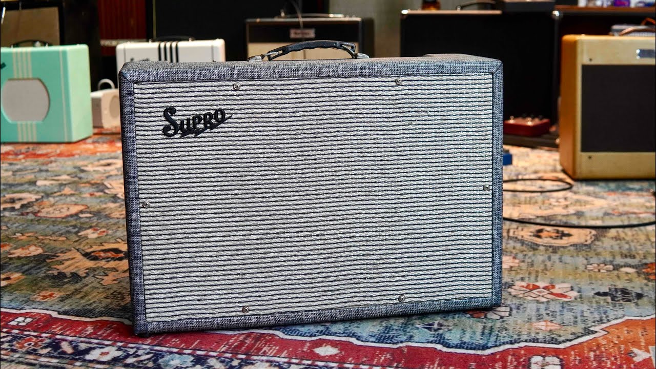 Dream Amp！Vintage ‘1965 Supro 1624T Model 24 - YouTube