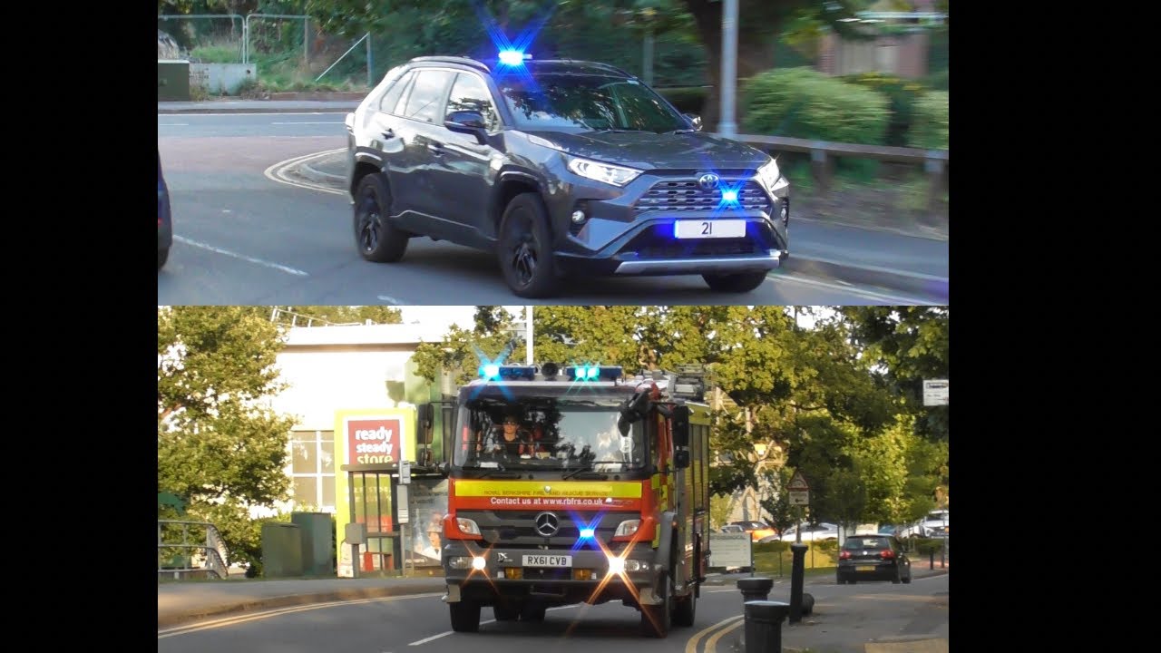 COOL RETAINED FIRE ENGINE + BRAND NEW FIRE OFFICER CAR RESPONDING ...