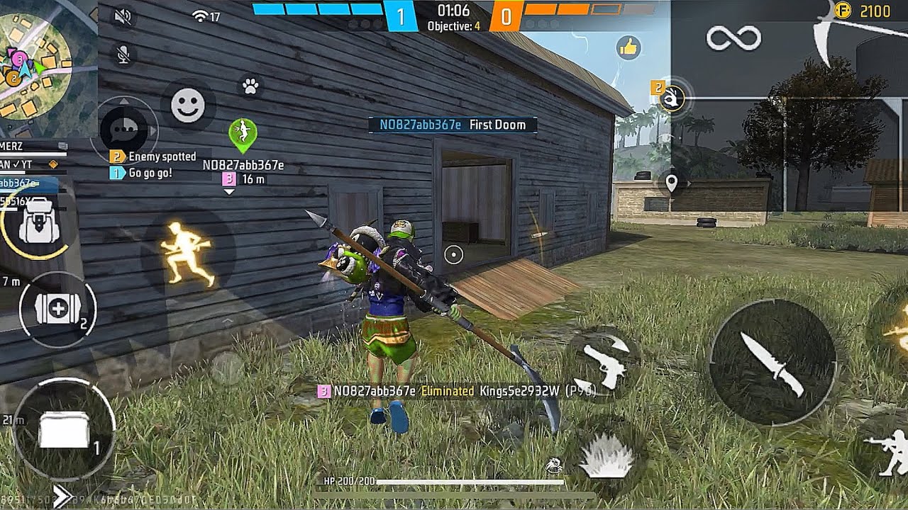 The skyth challenge 😎🙌 / Garena freefire cs ranked op gameplay must ...