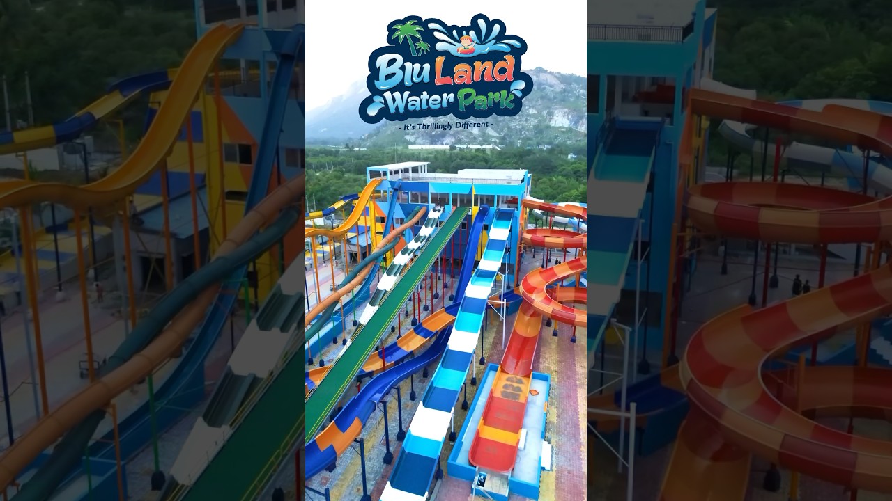 Crazy Waterpark in Tirupati ️😍 Blue Land Water Park 🤩 #youtubeshorts # ...