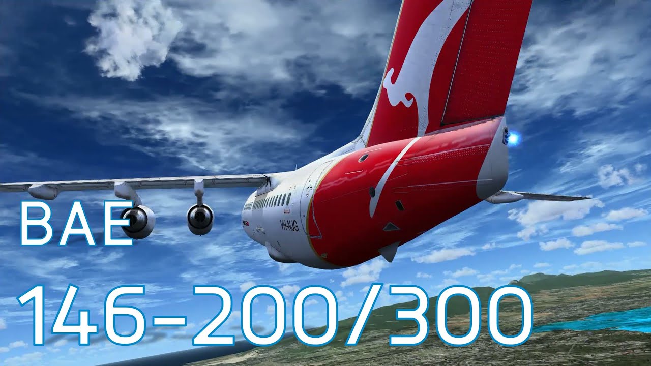 FSX BAE 146-200/300 Jetliner | Just Flight - Episode 7 - YouTube