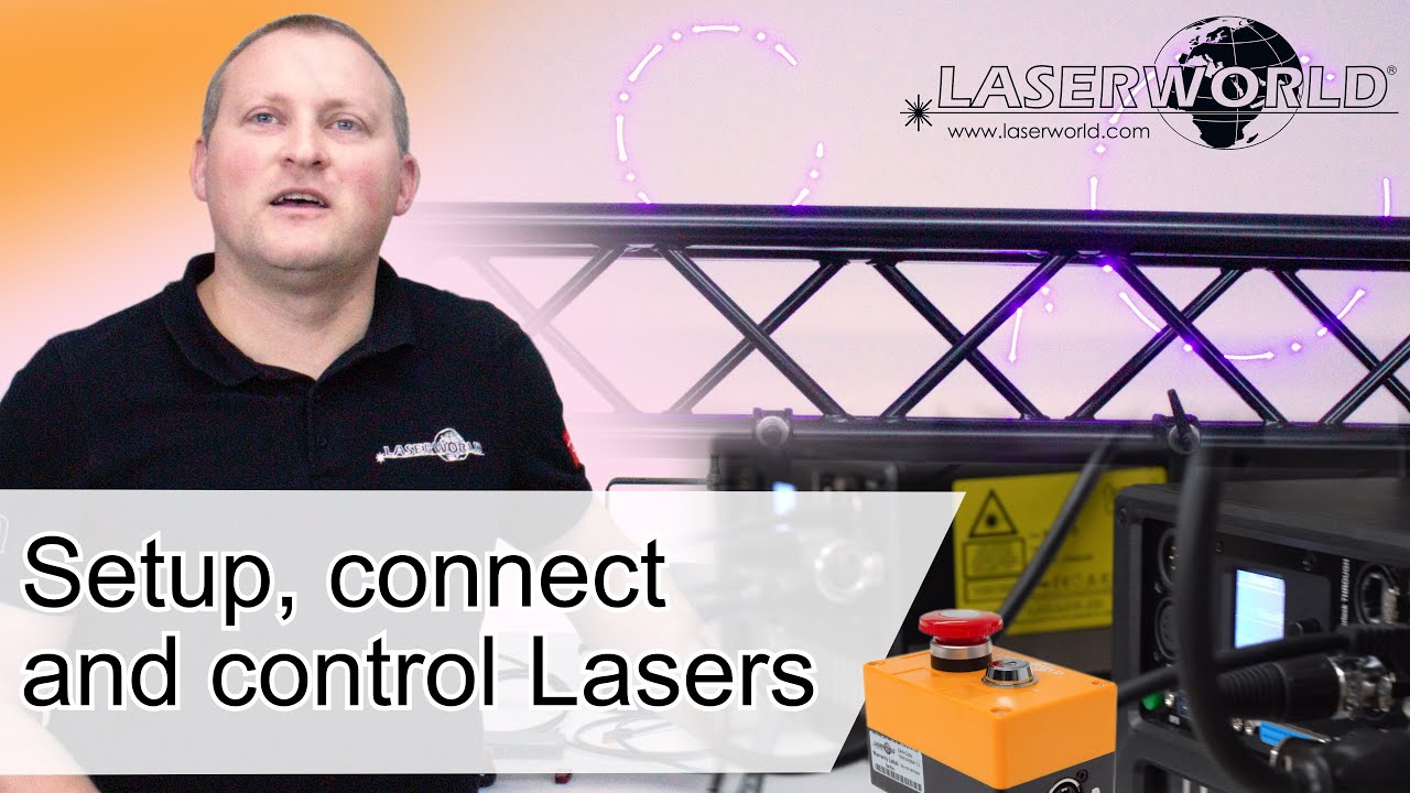 Setup, connect and control Lasers / Laser show setup - what you should ...