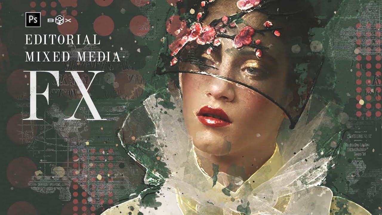Editorial Mixed Media FX | The Ultimate Special FX Photoshop Scripts Bundle | Artixty - YouTube