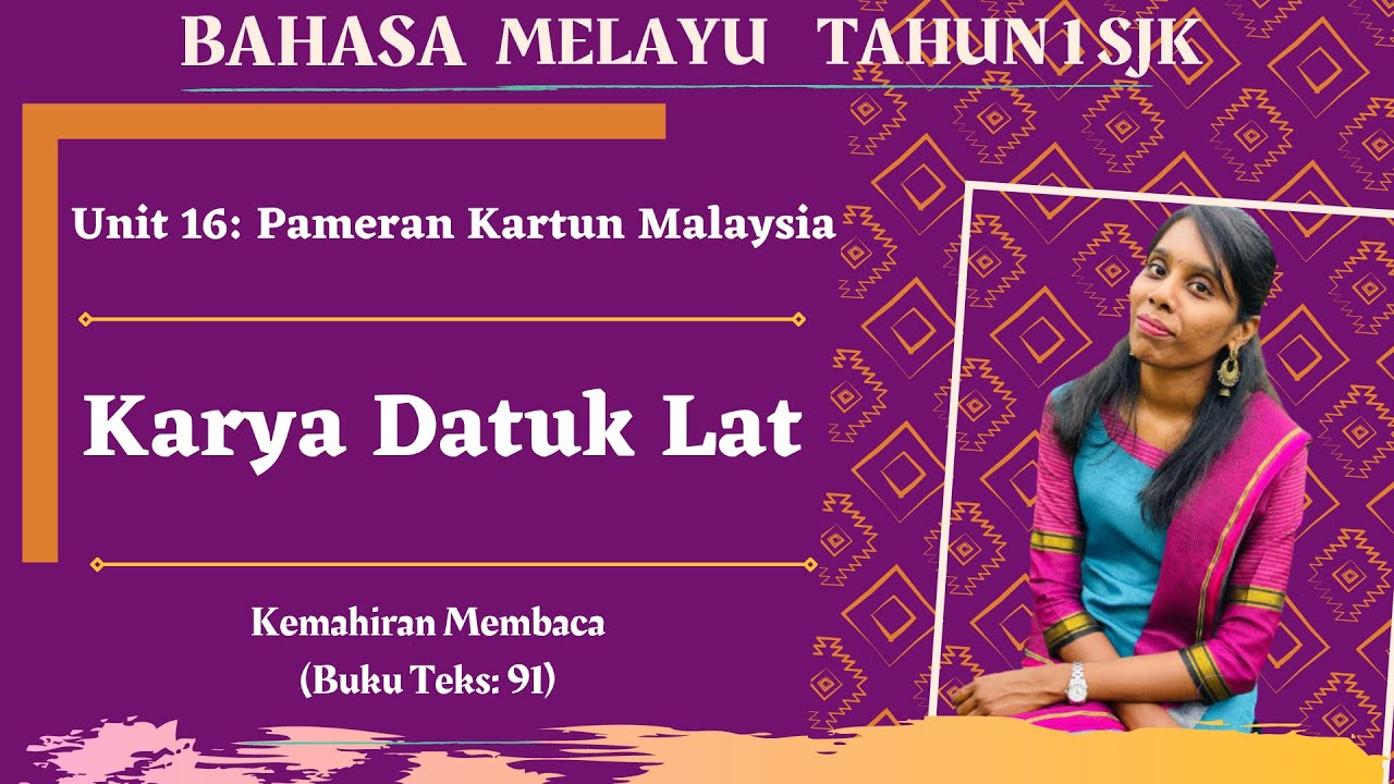 Tajuk: Karya Datuk Lat I Unit 16: Pameran Kartun Malaysia I Bahasa ...