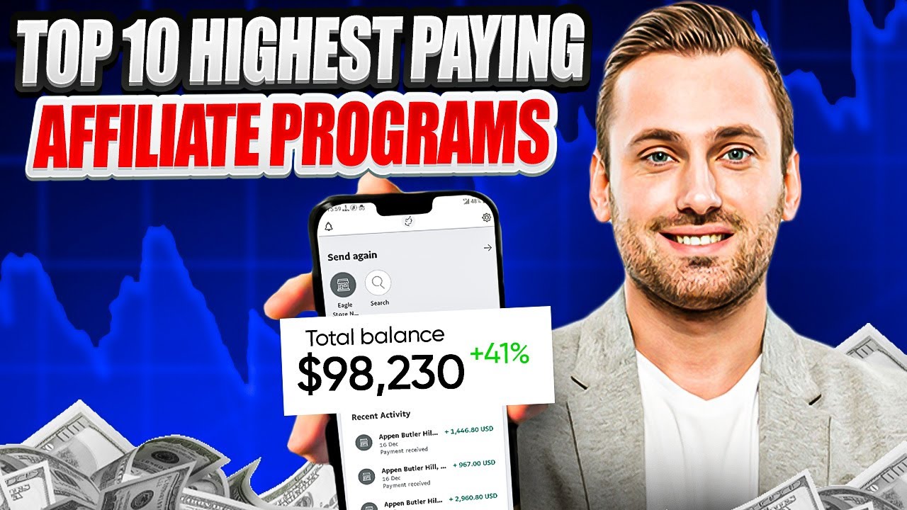Top 10 High Paying Affiliate Programs In 2023 - YouTube