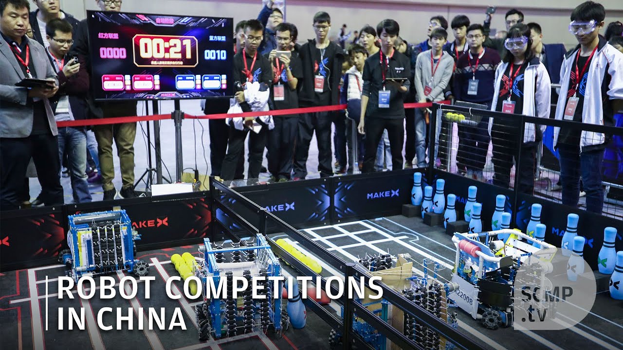 Robot competitions in China aim to get more youths involved in tech ...