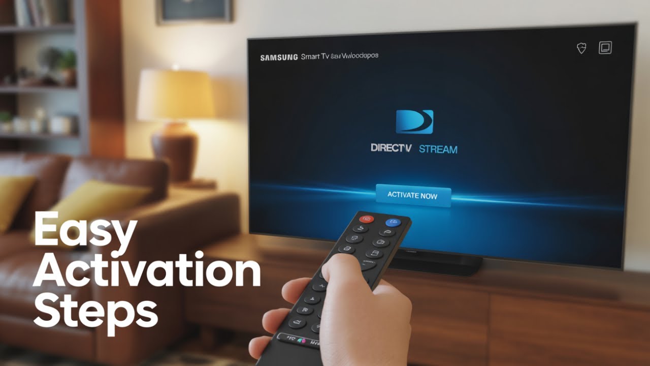 How to Activate the DirecTV Stream App on Samsung Smart TV - YouTube