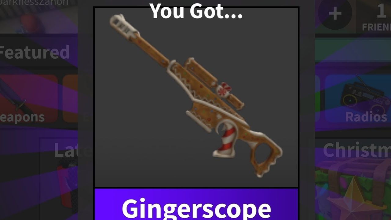 I bought the mm2 gingerscope 🫢 (very late 😭😭) - YouTube