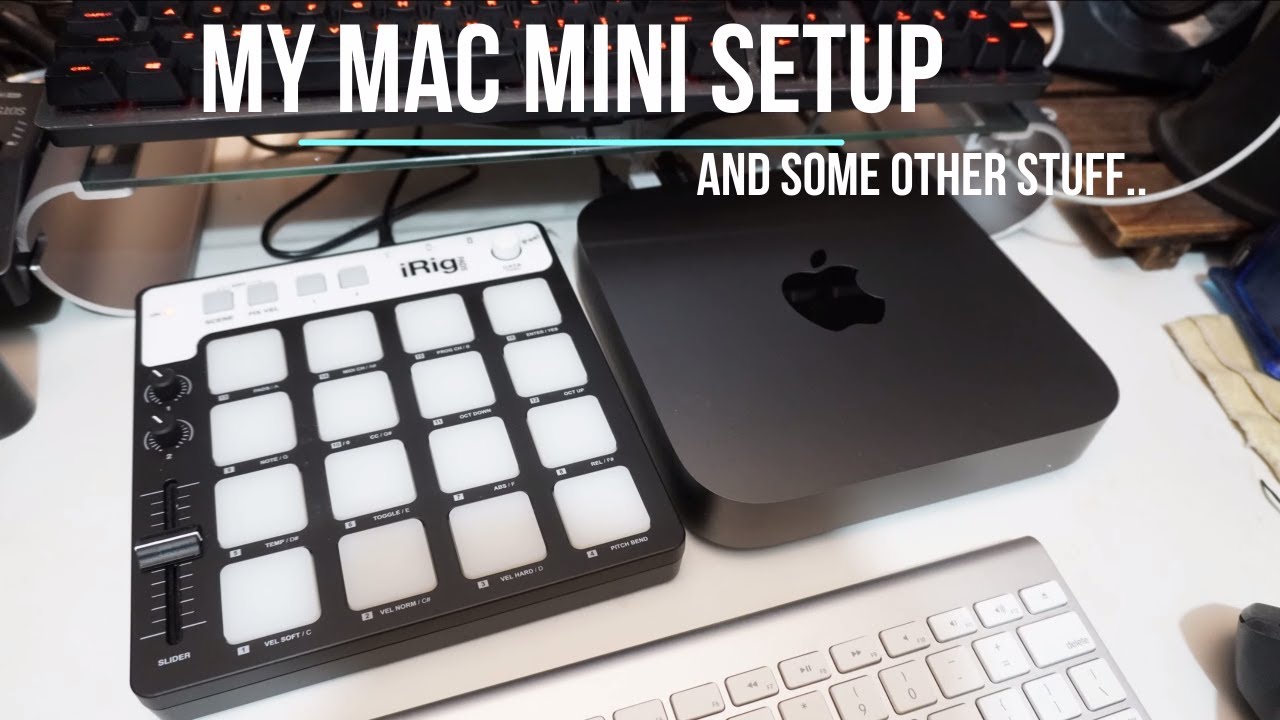 My Mac Mini setup..and some other stuff - YouTube