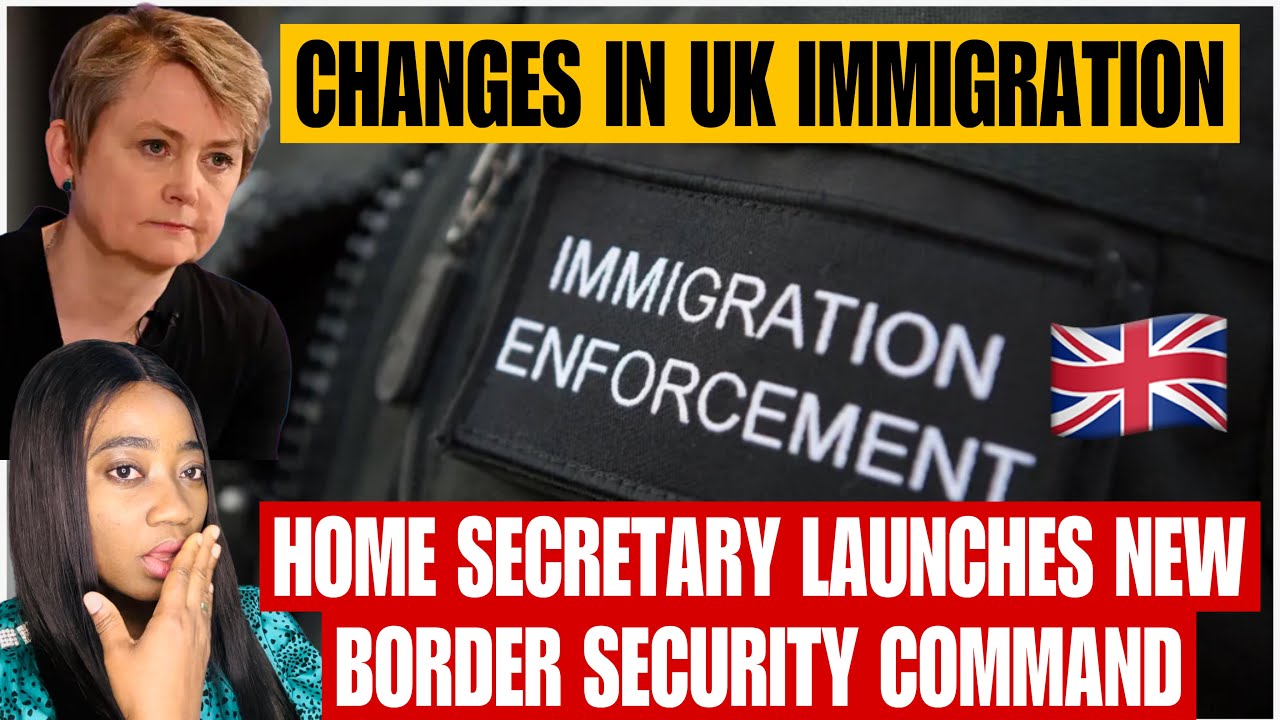 Changes in UK Immigration! New Border Command Set Up to STOP Migrants ...