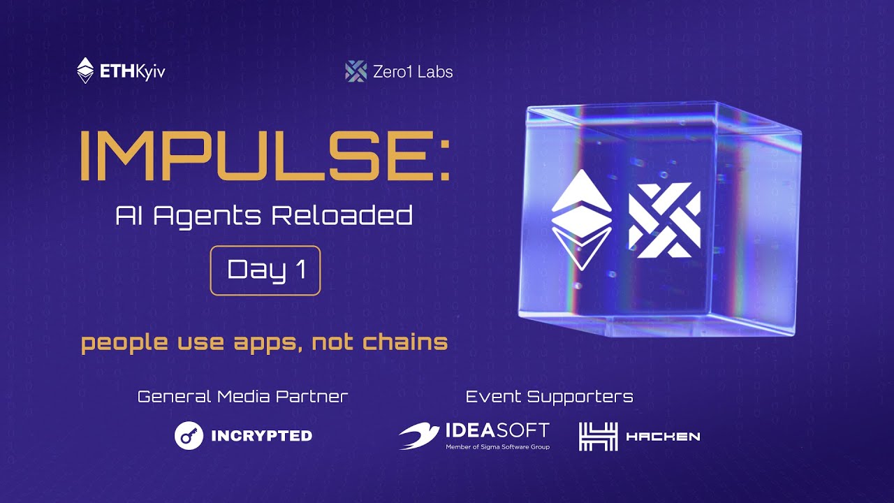 ETHKyiv Impulse: AI Agents Reloaded 🟣 Day 1 - YouTube