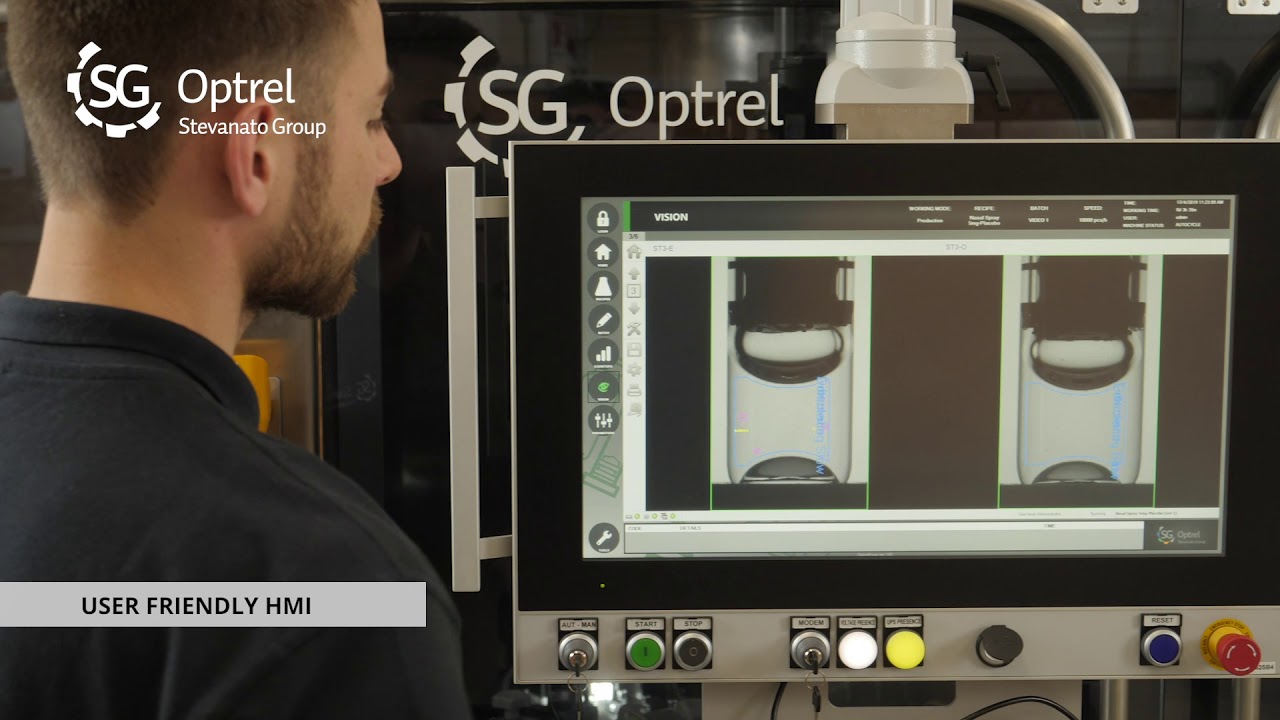 Plus Series - Automatic inspection machine for microvials - YouTube