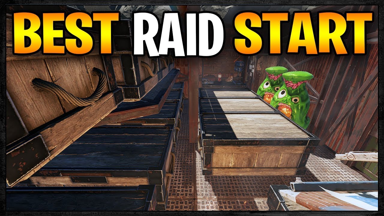 BEST RAID START EVER - Profit or Fail | Rust Vanilla - YouTube