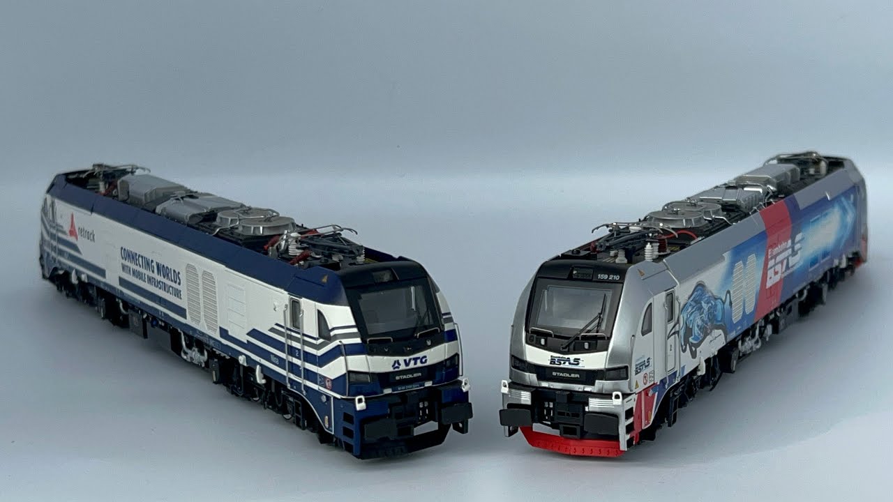 2x SUDEXPRESS BR 159 Eurodual retrack & BSAS Digital/Sound & Analog ...