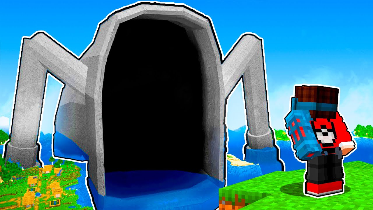 ENCONTREI O TERRÍVEL SEA EATER NO MINECRAFT - YouTube