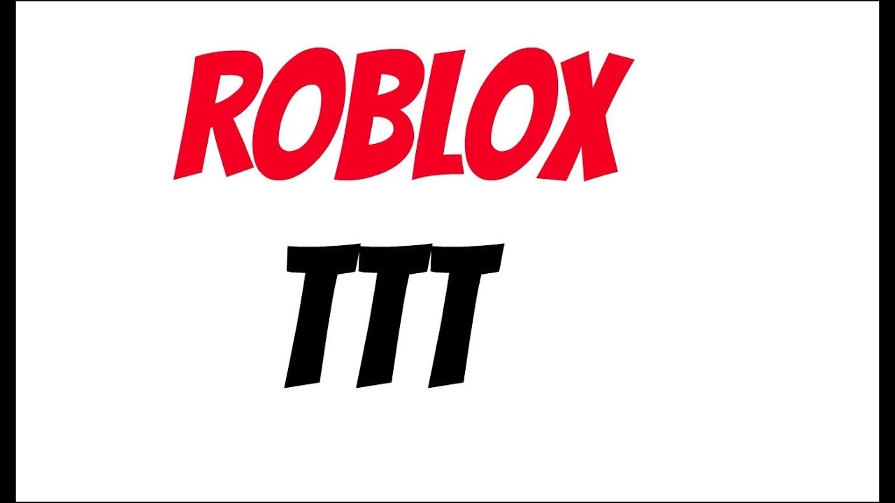 TTT Roblox - YouTube