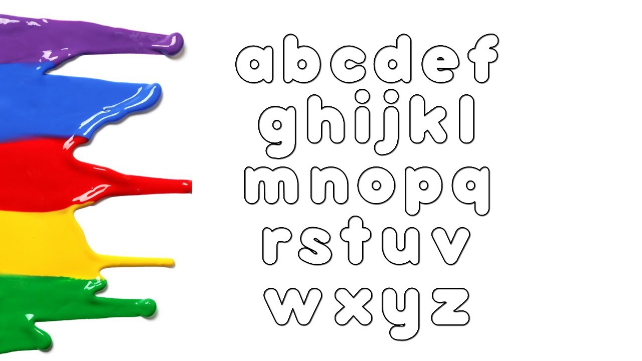 Learn ABC | Alphabets coloring & learning for Kids & Toddlers | Paint ...