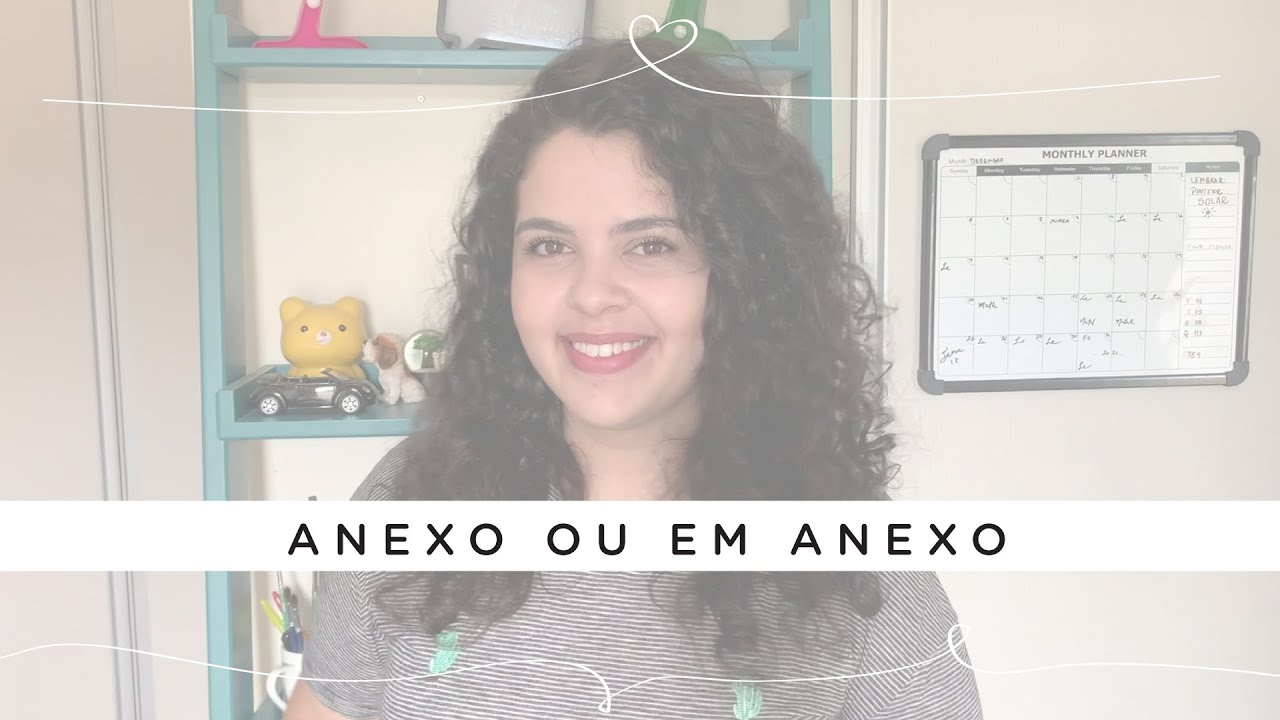 Segue ANEXO ou segue EM ANEXO? - YouTube
