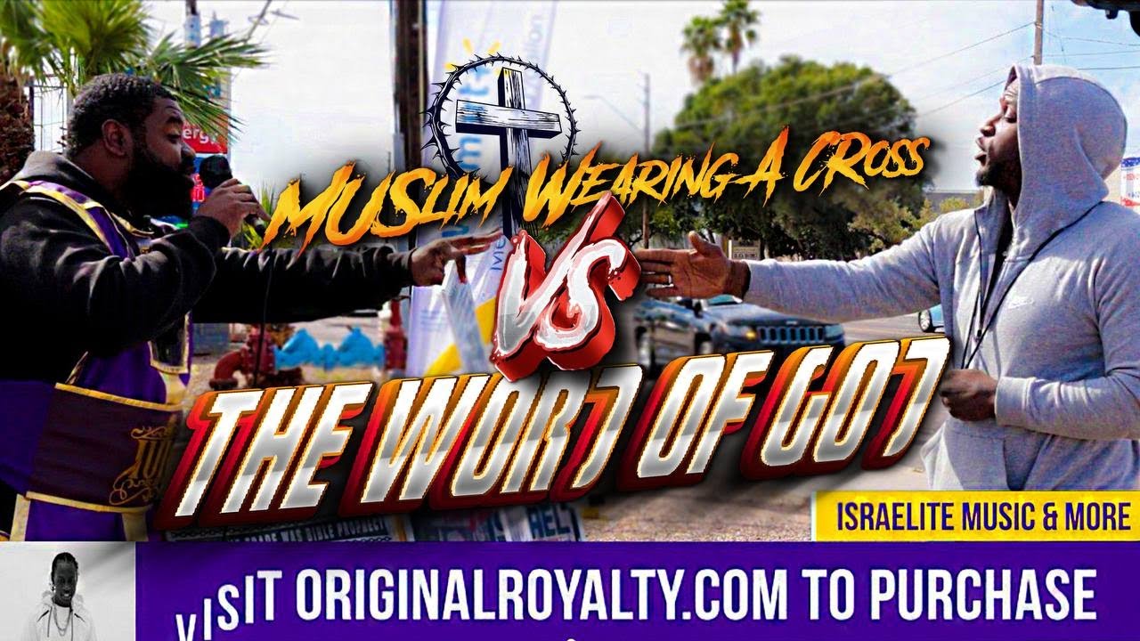 Muslim Wearing A Cross VS. The Word Of God - YouTube