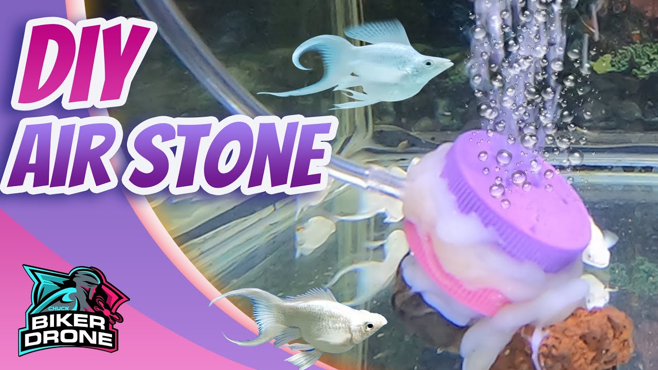 How to make a DIY Aquarium Air Stone | How to make Air Stone - YouTube