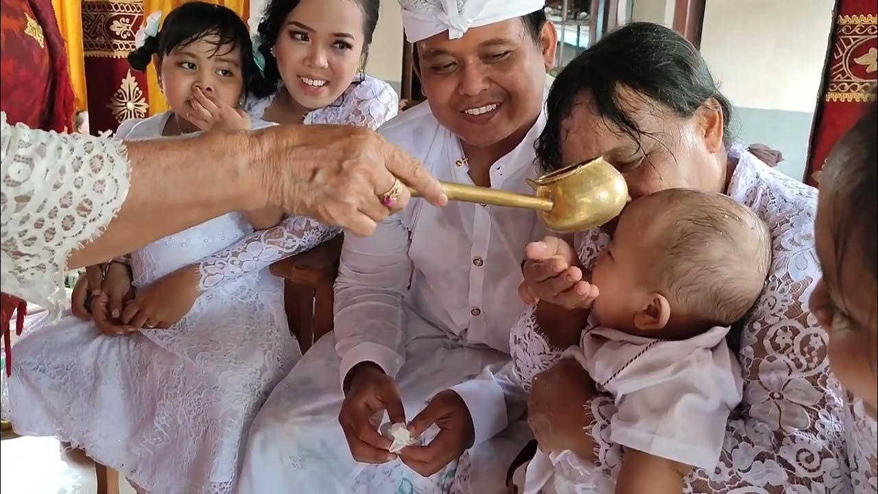Upacara Nyambutin adik made - YouTube