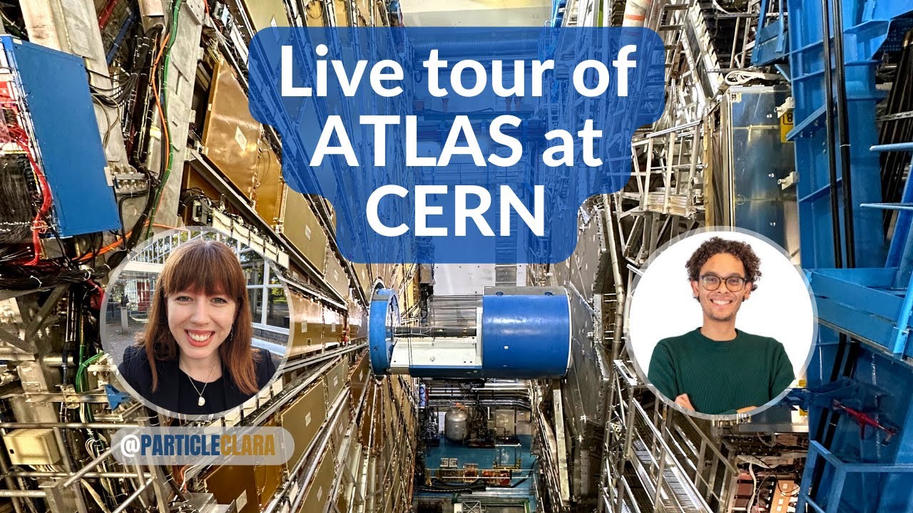 Live Tour of the ATLAS detector at CERN! - YouTube